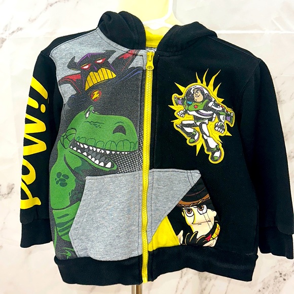 Disney | Shirts & Tops | Disney Toy Story Zip Buzz Lightyear Woody ...